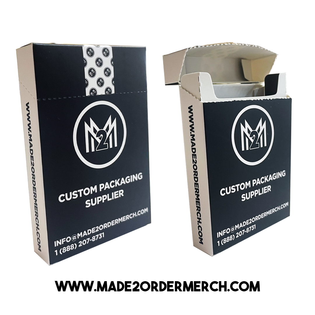 Pre-Roll Cigarette Style Boxes (2 sizes) – Made 2 Order Merch